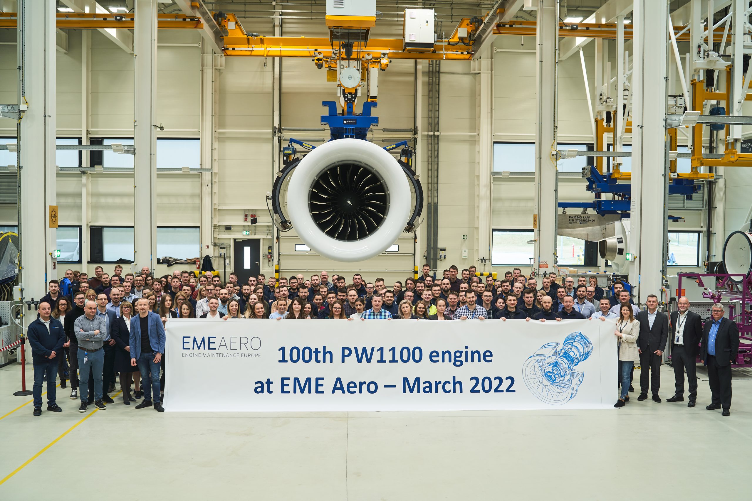 EME Aero100th engine visit completed! - EME Aero