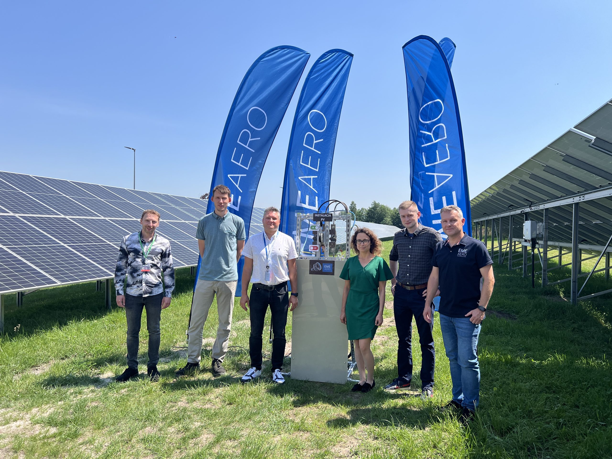 EME AeroLaunch of EME Aero's photovoltaic farm - EME Aero